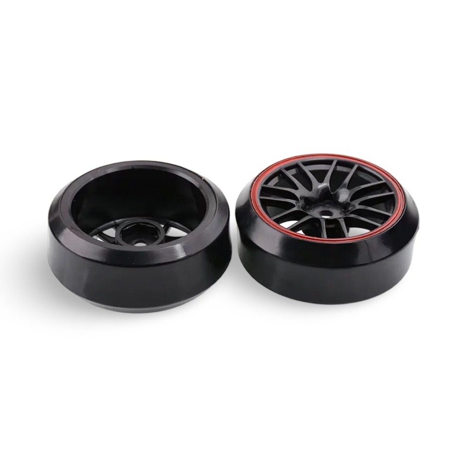 4PC Drift Tires Wheels Rim 12mm Hex HPI HSP 1:10 RC on Road Racing Car ...