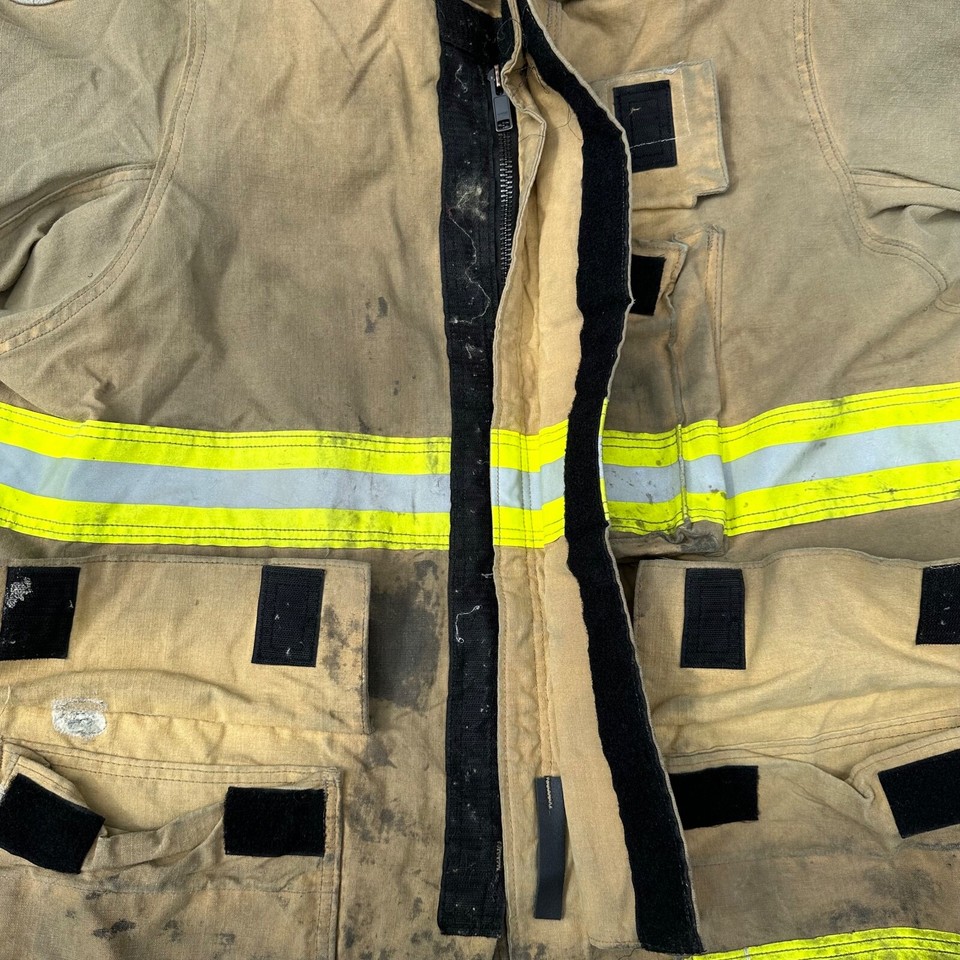 Fire-Dex FX-R Firefighter Turnout Gear Jacket 52-Chest 32-Length 35 ...