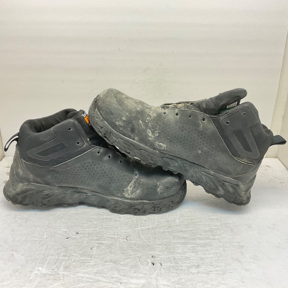 Timberland PRO Men's Mid-Cut Ridgework Comp Toe Work Boots A1OP6 Black ...