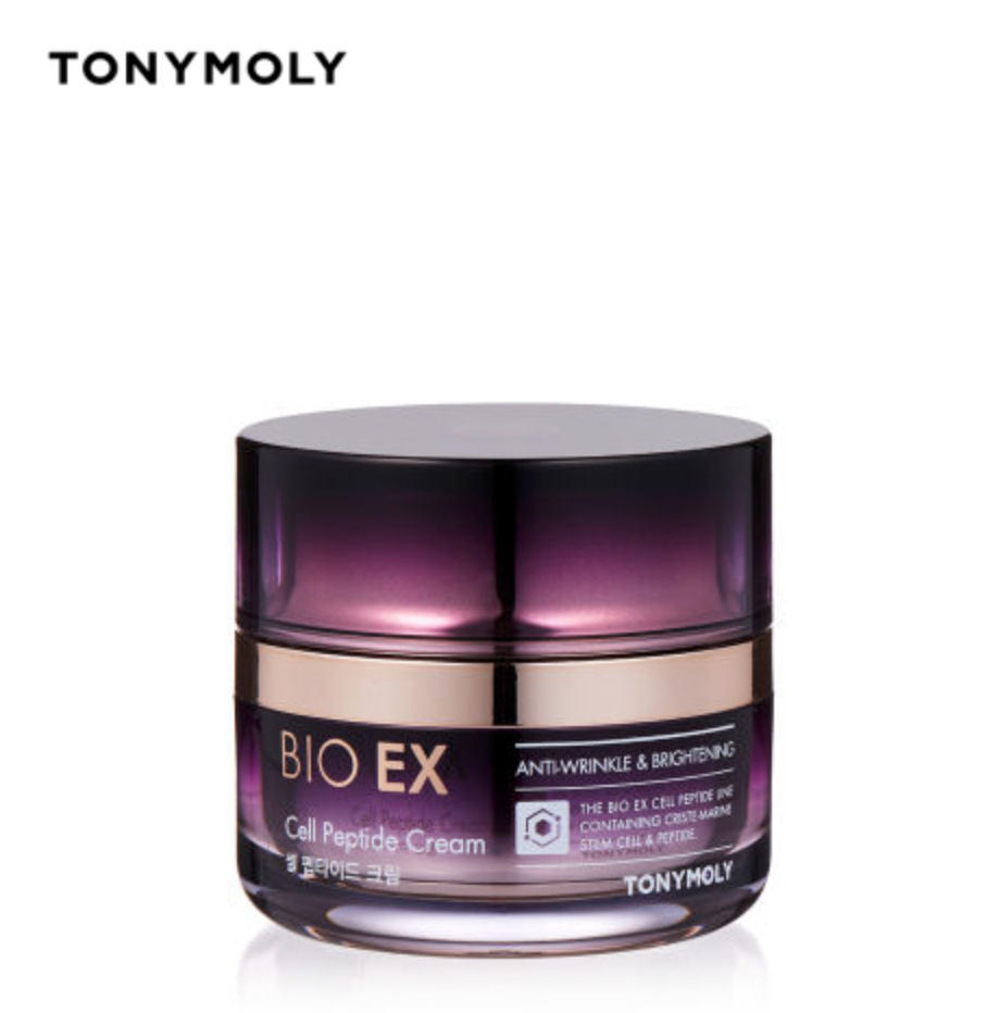 [Tonymoly] BIO EX Cell Peptide Skin Cars Set Toner Emulsion Cream ...