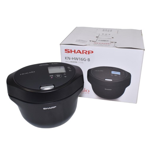 Sharp Healthio Hot Cook Waterless Automatic Cooking Pot KN-HW16G-B 100V ...