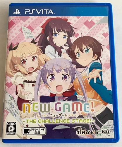 PS Vita NEW GAME THE CHALLENGE STAGE 2017 5pb. Japanese Games Tested ...
