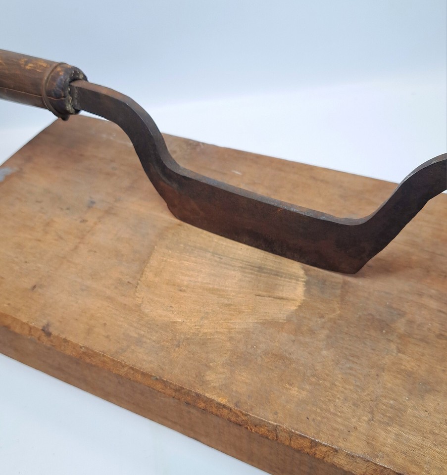 ANTIQUE PRIMITIVE TOBACCO CUTTER FOOD CHOPPER W/ HAND FORGED WROUGHT ...