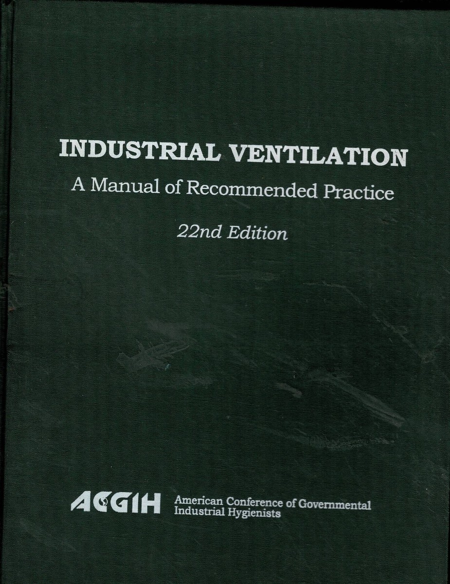 Industrial Ventilation Book Mechanic Refrigeration Air Conditioning