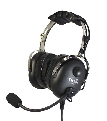 FREE SHIPPING Made in Korea SkyLite SL900 Aviation GA Headset FREE BAG ...