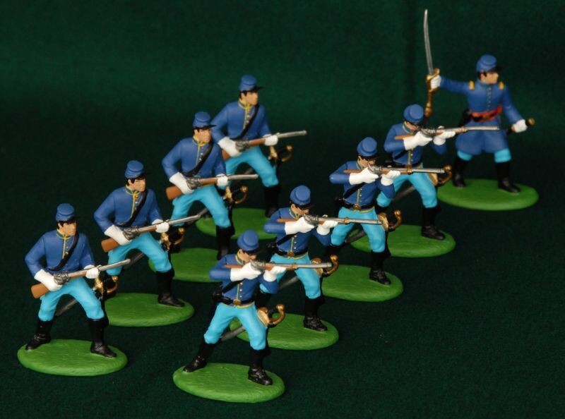 EXPEDITIONARY FORCE 54 ACW P02 AMER. CIVIL WAR PAINTED UNION DISMOUNTED ...