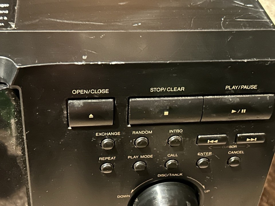 Vintage JVC 200 Disc CD Player Changer 1990s w Power Cord Works VIDEO ...