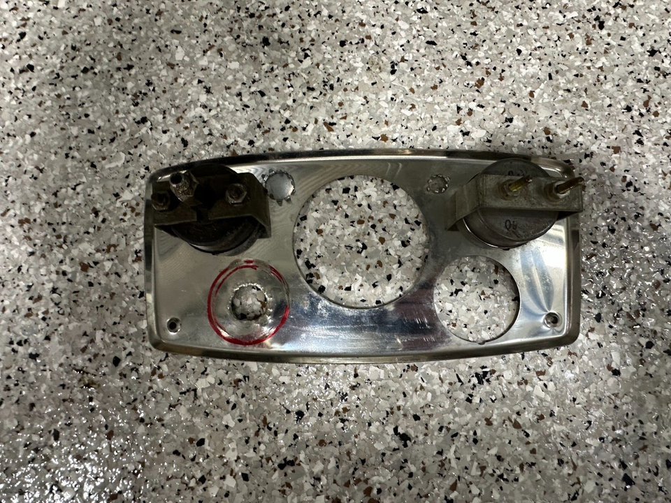 1932 Ford Dash Insert Panel Hot Rod Speedometer Oil Pressure Temp Gauge ...