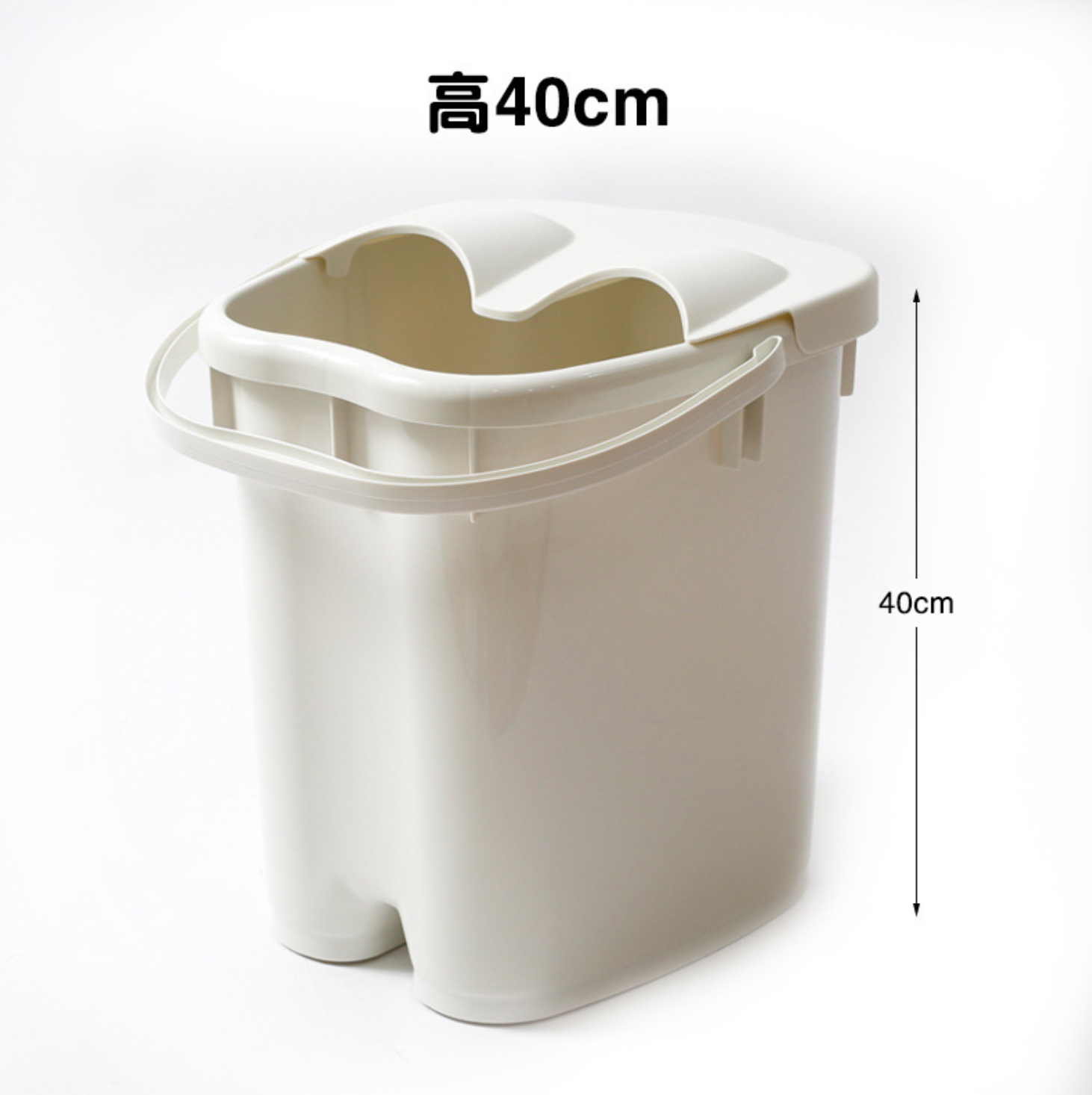 Tall 40cm Foot Spa Pedicure Bath Foot Knee Massage Bucket Feet Therapy ...