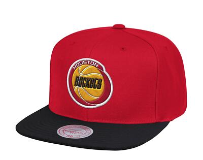 [6HSSJS18093-HRORDBK] MENS NBA HOUSTON ROCKETS 2 TONE CLASSIC SNAPBACK ...