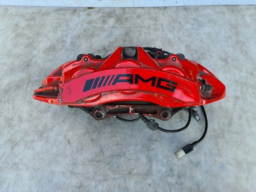 MERCEDES G-CLASS W463 G63 AMG DRIVER SIDE FRONT BRAKE CALIPER In Red ...