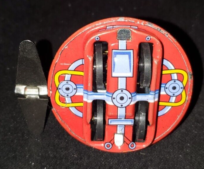 Classic MINI TIN ROBOT - 1.75" x 2" Wind-Up Rolling Toy {KR) | eBay