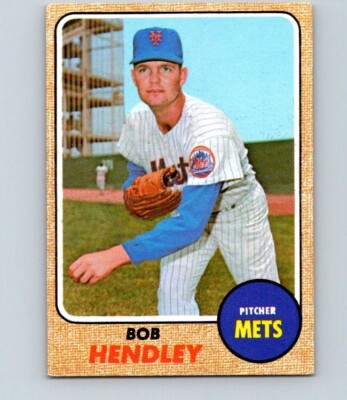 1968 TOPPS BASEBALL #345 BOB HENDLEY MID GRADE JG | eBay
