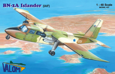 Valom Models 1/48 Britten-Norman BN-2A Islander Israeli Air Force (IAF ...
