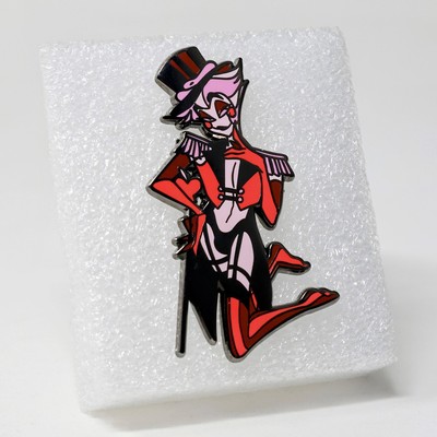 Hazbin Hotel Pin-Up Lucifer Valentine's 2024 Enamel Pin | eBay