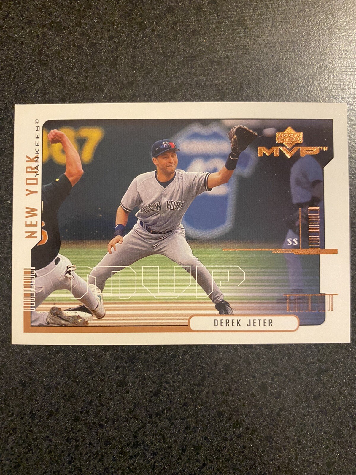 Derek Jeter Upper Deck 2000 MVP card #210. New York Yankees | eBay