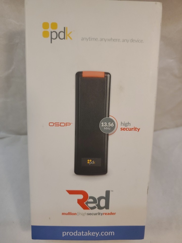 PDK Prodatakey RGBP Red Bluetooth Mobile Credential Proximity Reader 125KHz | eBay