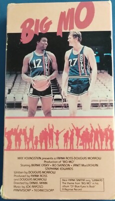 BIG MO VHS True Story NBA BASKETBALL BERNIE CASEY MAURICE STOKES CLASS ...
