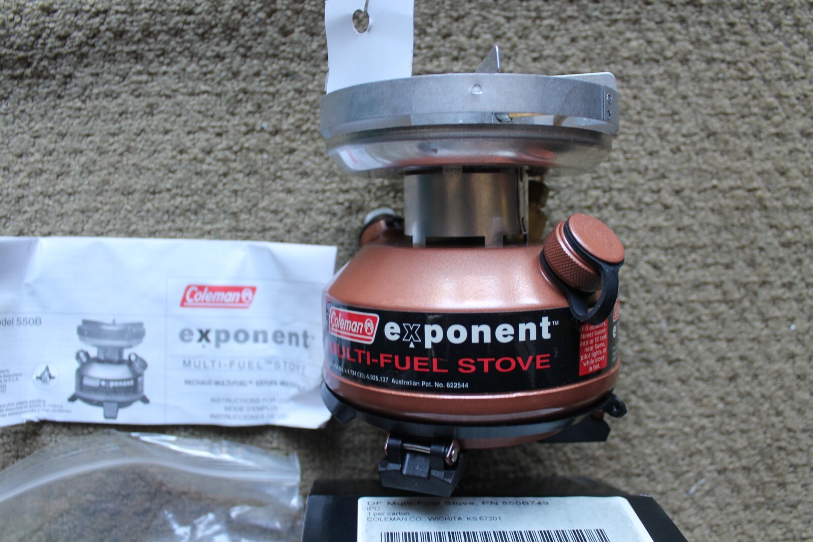 Coleman "Exponent" Multi Fuel Stove (550B725) for sale online | eBay
