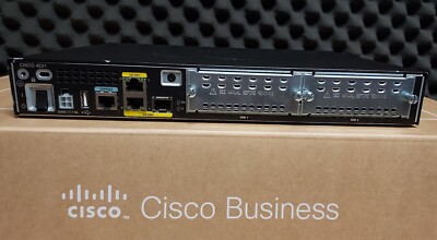 CISCO ISR4221-AX/K9 Router APPX SEC 4221 Not Affected w/Power *1-YR ...