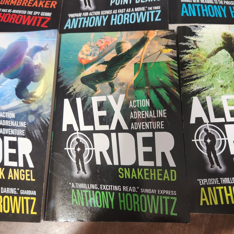 Alex Rider By Anthony Horowitz Book Set 1-10 Ages 9+ Walker Books | eBay