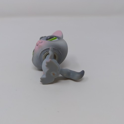 Littlest Pet Shop LPS #214 Sugar Glider Grey Green Eyes Hasbro | eBay