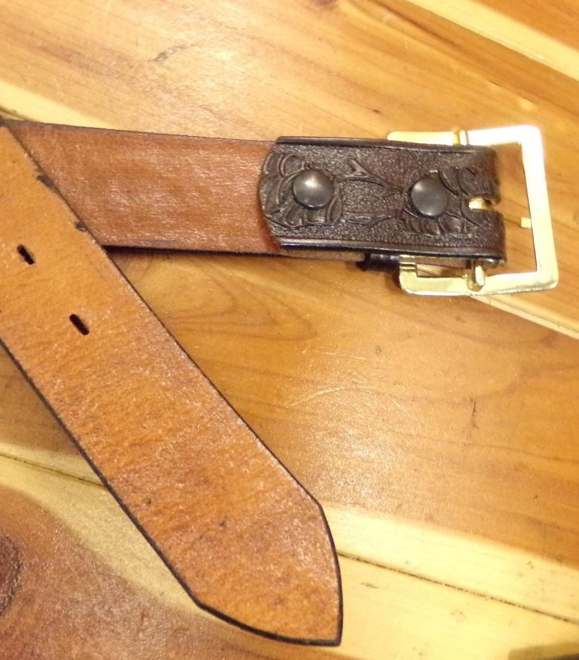 1980's Hume Sz 30" Official US National Park Service USNPS Leather ...