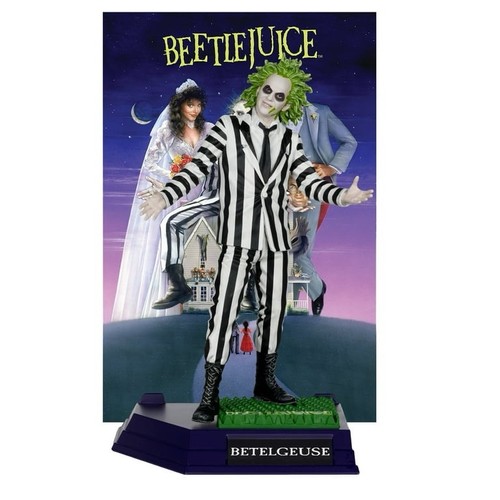 Beetlejuice 6" Figure Tim Burton McFarlane Toys Movie Maniacs New MIB ...