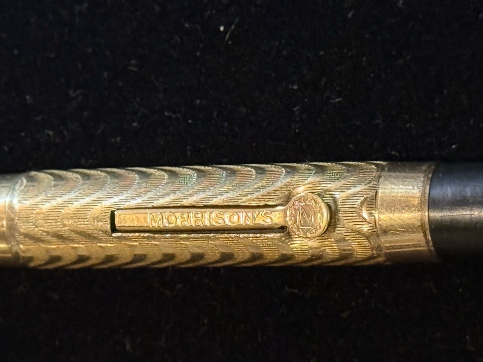 Vintage 1/40 14KT Gold Filled Morrison's Fountain Pen 14K Gold Nib As ...