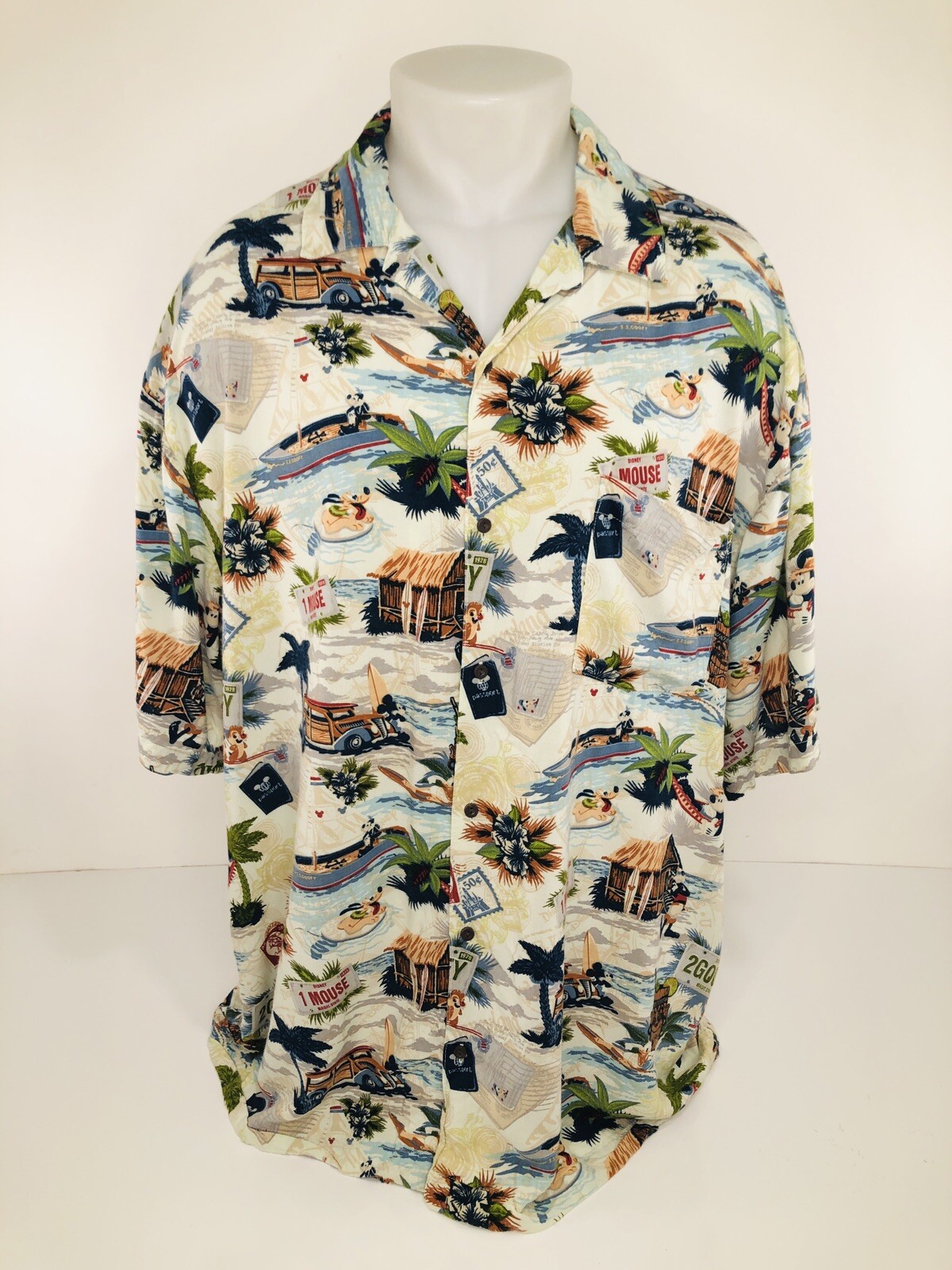 WALT DISNEY WORLD - MICKEY PLUTO GOOFY CHIP DALE Aloh… - Gem