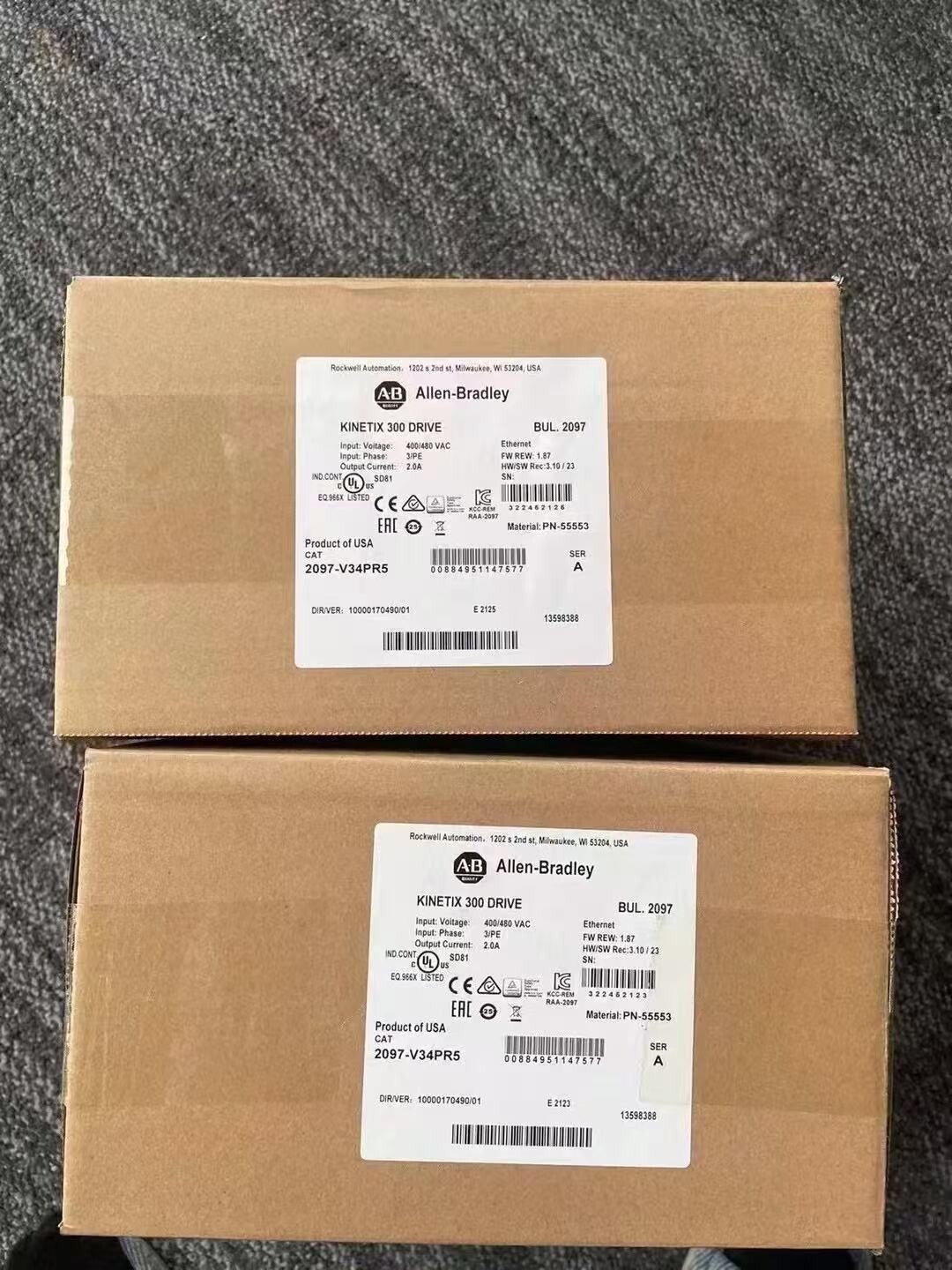 New AB 2097-V34PR5 Kinetix 300 Servo Drive 724165931541| eBay