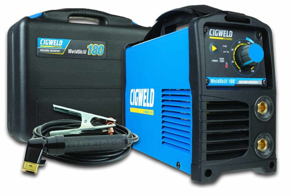 Cigweld Weldskill 180 Tig Stick Welder Single Phase DC Lift Arc 15 Amp ...