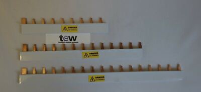 100A Copper insulated Busbar for Domestic Consumer Unit Boards suit ...