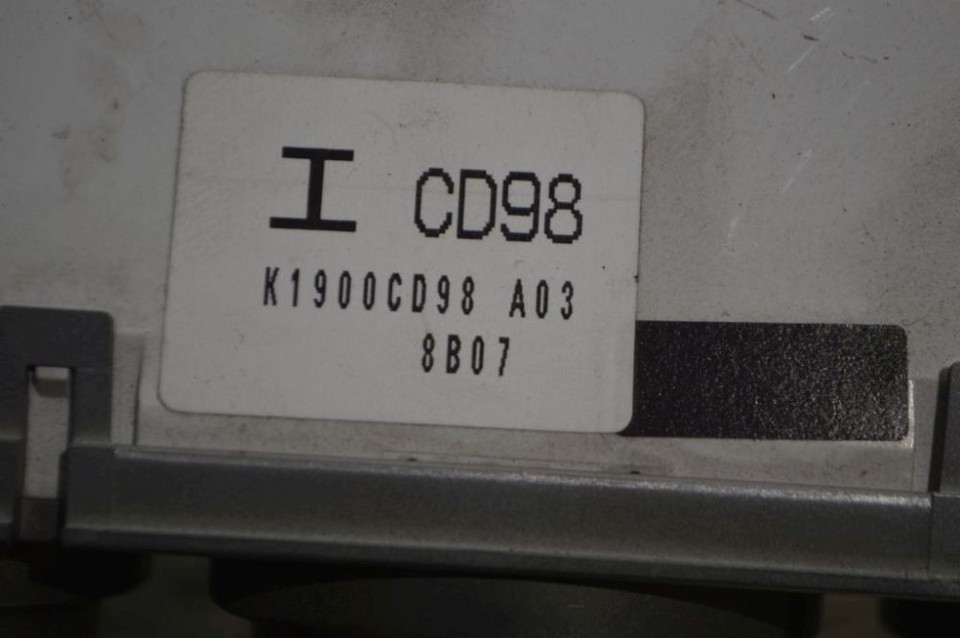 Mazda 5 (CR19) 2.0 CD Air Conditioning Control Unit Operating Element ...