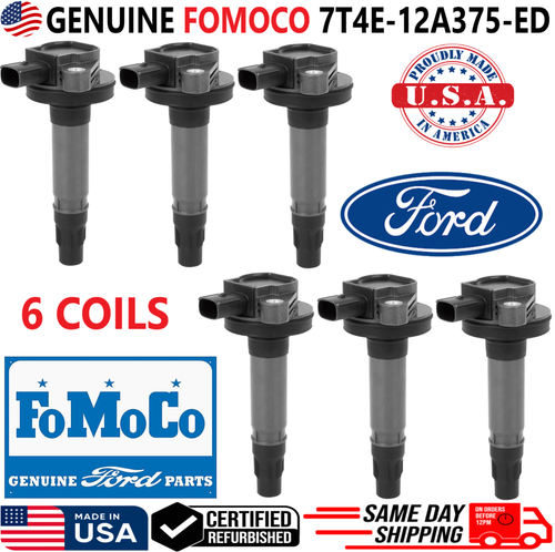GENUINE FOMOCO Ignition Coils For 2007-2017 Ford Lincoln Mazda, 7T4E ...