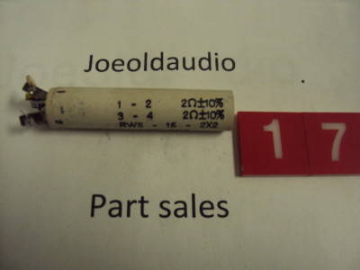 HH Scott 342B Original Resistor RW5-15-2X2. Tested. Parting Out 342B | eBay