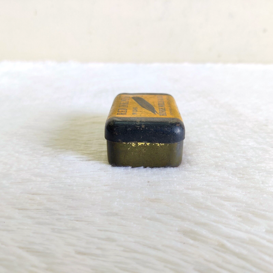 1930s Vintage Red Ink Pens Hinks Wells Tin Box Nibs No 2040 England ...