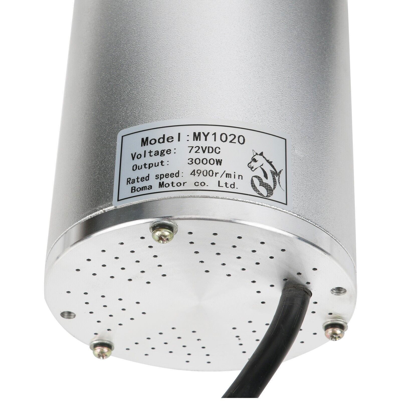 72V 3000W Brushless Electric Motor Throttle Grips Kit for ATV Quad ...