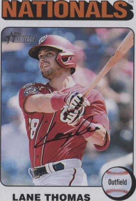 2024 Topps Heritage - Short Print Lane Thomas #42 White Border for sale ...