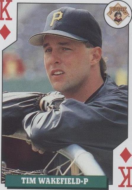 1992 Bicycle Baseball Rookies Playing Cards - Tim Wakefield #KD (RC ...