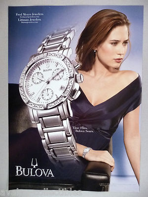 Bulova Watch PRINT AD - 2007 ~~ wristwatch | eBay