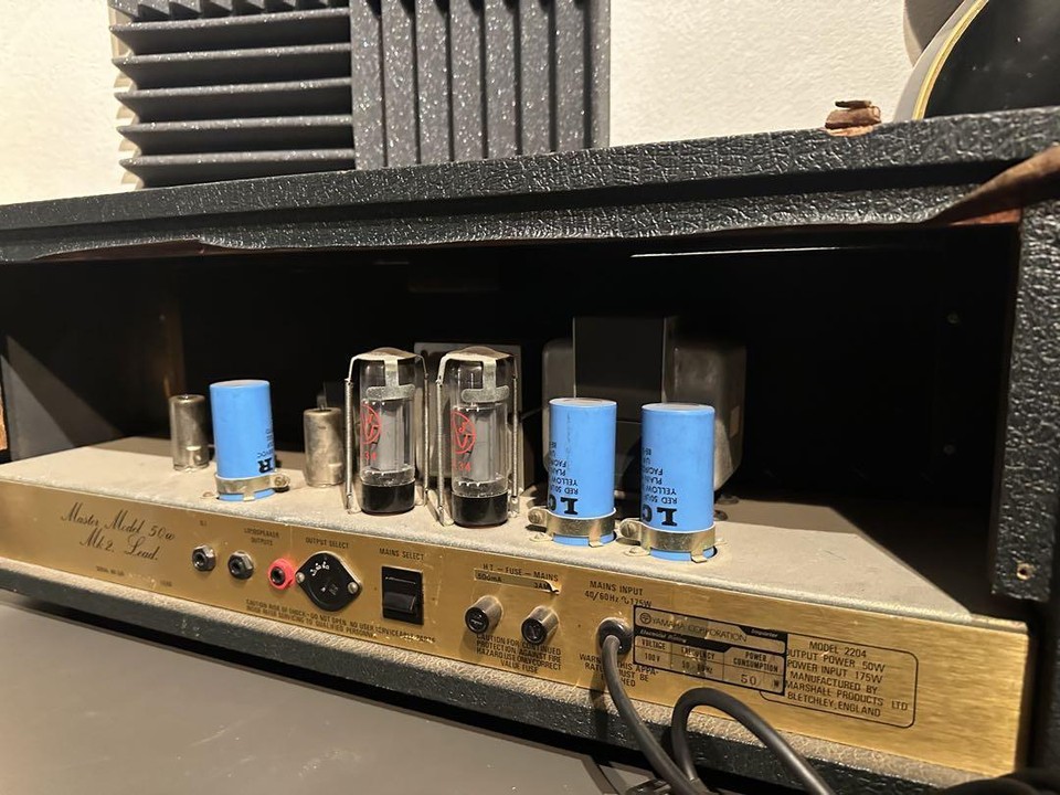 The Legendary Marshall JCM800 SUPER LEAD Tube Amp Head 50w With Master ...