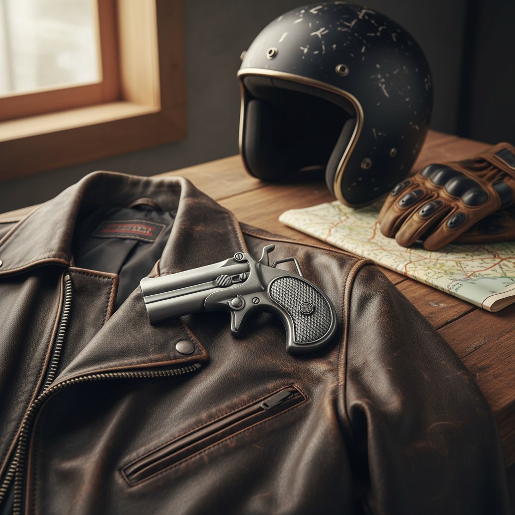 New Men Silver Metal Fashion Belt Buckle Biker Handgun Revolver Gun ...