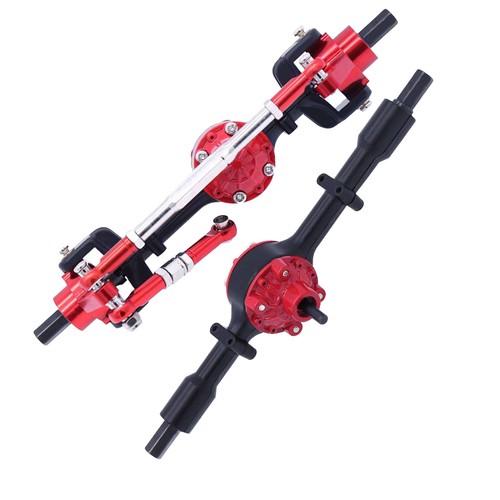 Durable Metal Front+ Rear Axle Kit for WPL C14 C24 B14 B24 B16 B36 1/16 ...