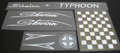 Schwinn Typhoon decal set | eBay