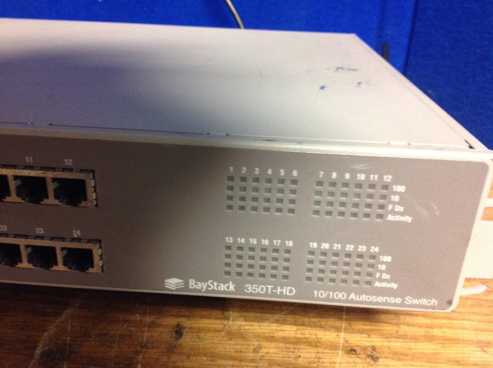 Bay Networks Baystack 10/100 Autosense Switch 350T-HD | eBay