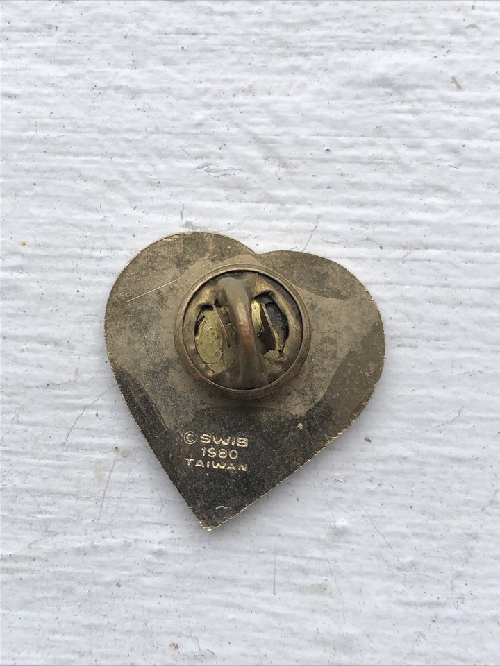 I ️ Dale Green Heart Collectors Metal Travel Lapel Pin | eBay