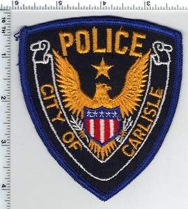 City of Carlisle Police (Arkansas) 1st Issue Shoulder Patch | eBay