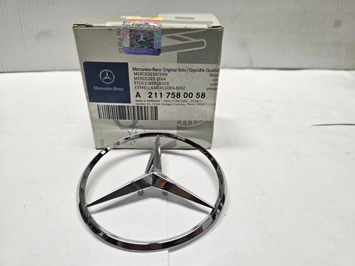 Mercedes-Benz E320 E350 E550 Emblem - Mercedes Star 2117580058 NEW | eBay