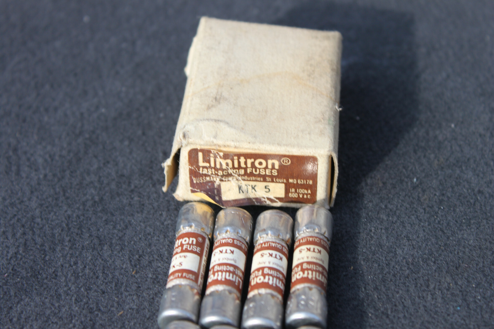 Lot of 8 Limitron KTK-5 Fuses 5 AMP KTKR5 | eBay